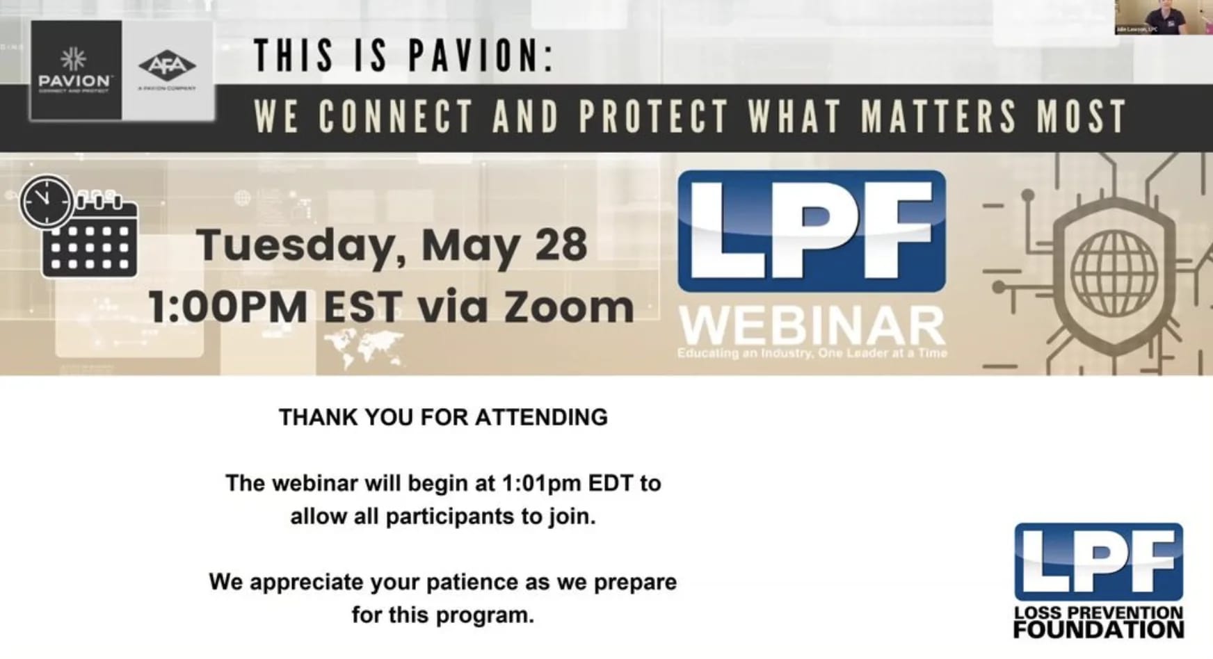 LPF Webinar | Pavion